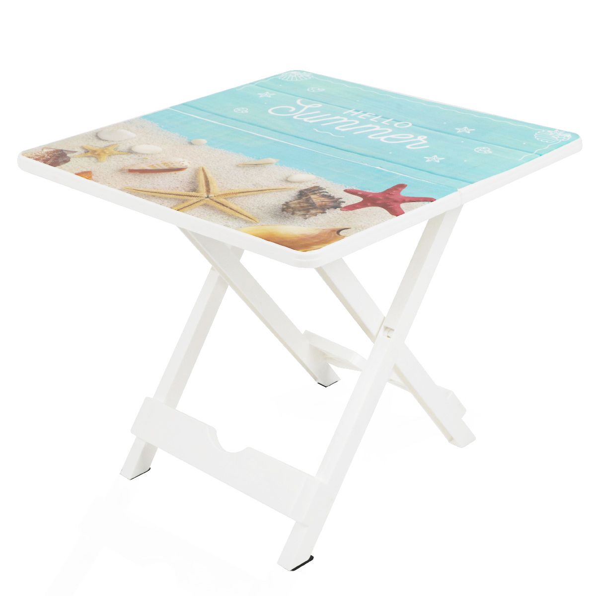 Table pliable en plastique pour plage - Ahla Decor: Meuble & Décoration