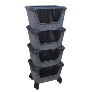 Elément de Rangement - 4 étages | Ahla Decor: Meuble - Décoration